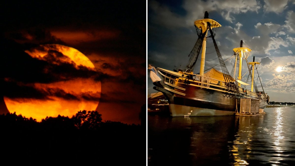 Full Moon Mass.: Photos, Videos of Biggest Supermoon of 2022 – NBC Boston