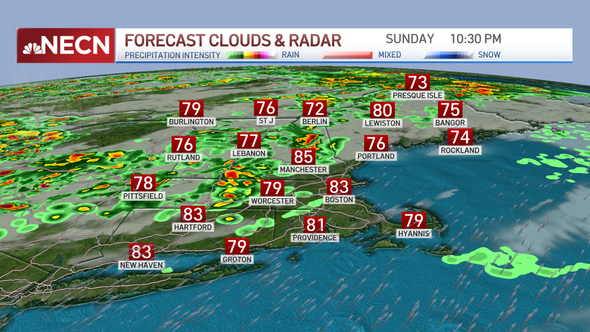 FIRST ALERT: Boston Breaks Heat Record; Threat of Severe Thunderstorms ...
