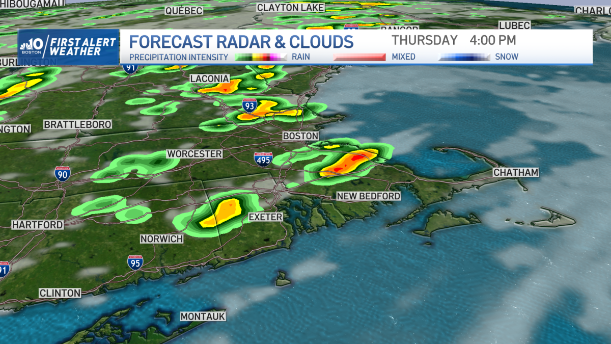 Severe Thunderstorms In Ma Strong Wind Hail Lightning Possible