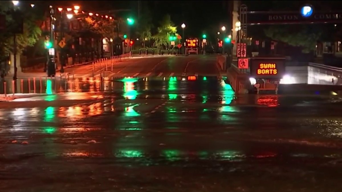 Water Main Breaks at Boston Common – NBC Boston