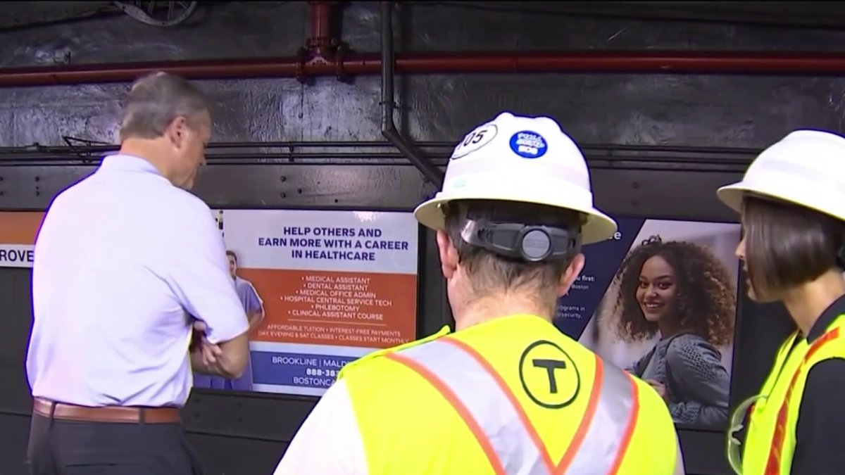 Gov. Baker Observes Orange Line Rail Replacement Sunday – NBC Boston