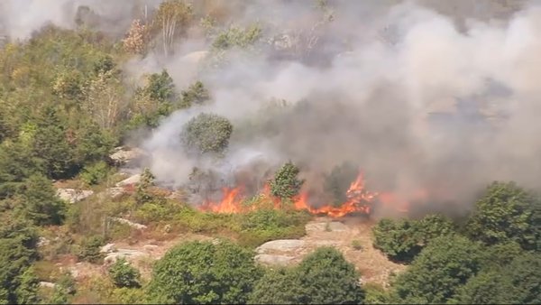 Gloucester, MA Brush Fire – NBC Boston