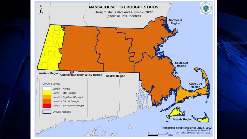 Massachusetts Drought Critical in 2 More Regions – NBC Boston
