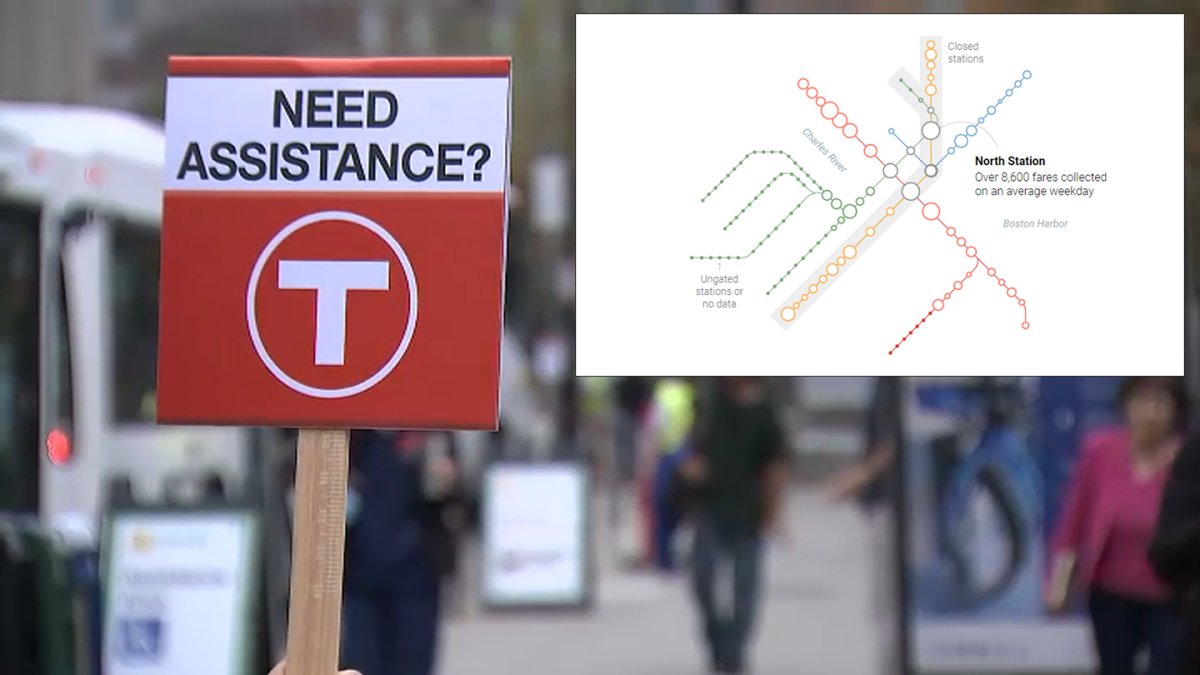 MBTA Boston: Orange, Green Line Stations Affected – NBC Boston