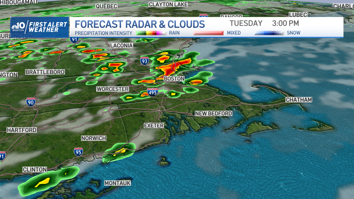 Will It Rain in Boston Tuesday? Here’s Forecast – NBC Boston