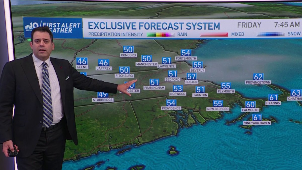 Cool Start to Friday, But Highs to Reach the 70s – NBC Boston