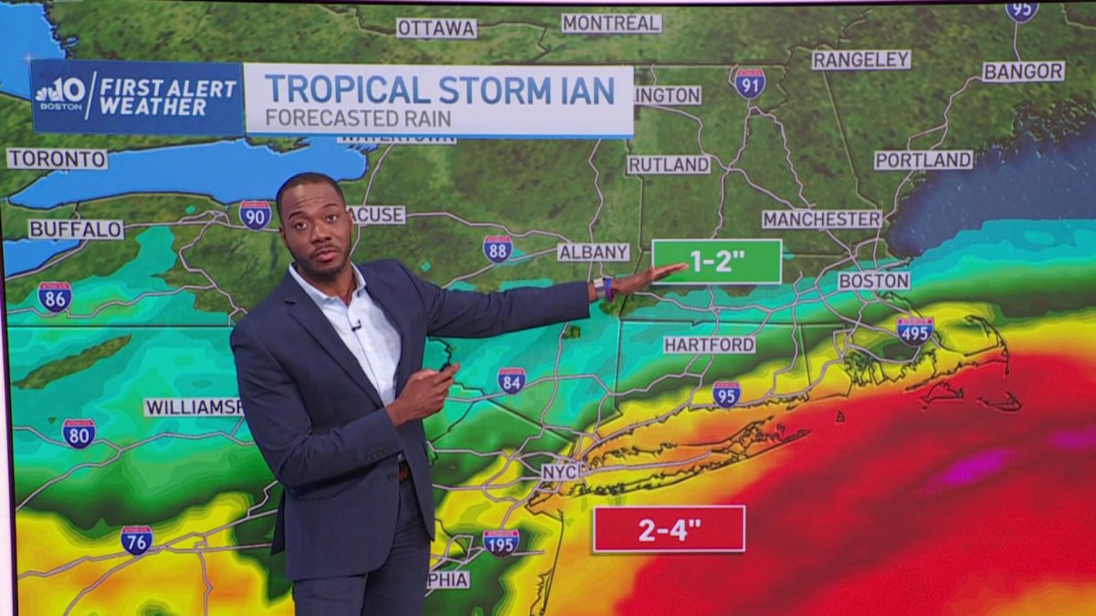 Forecast: Continuing to Track The Impacts of Ian – NBC Boston