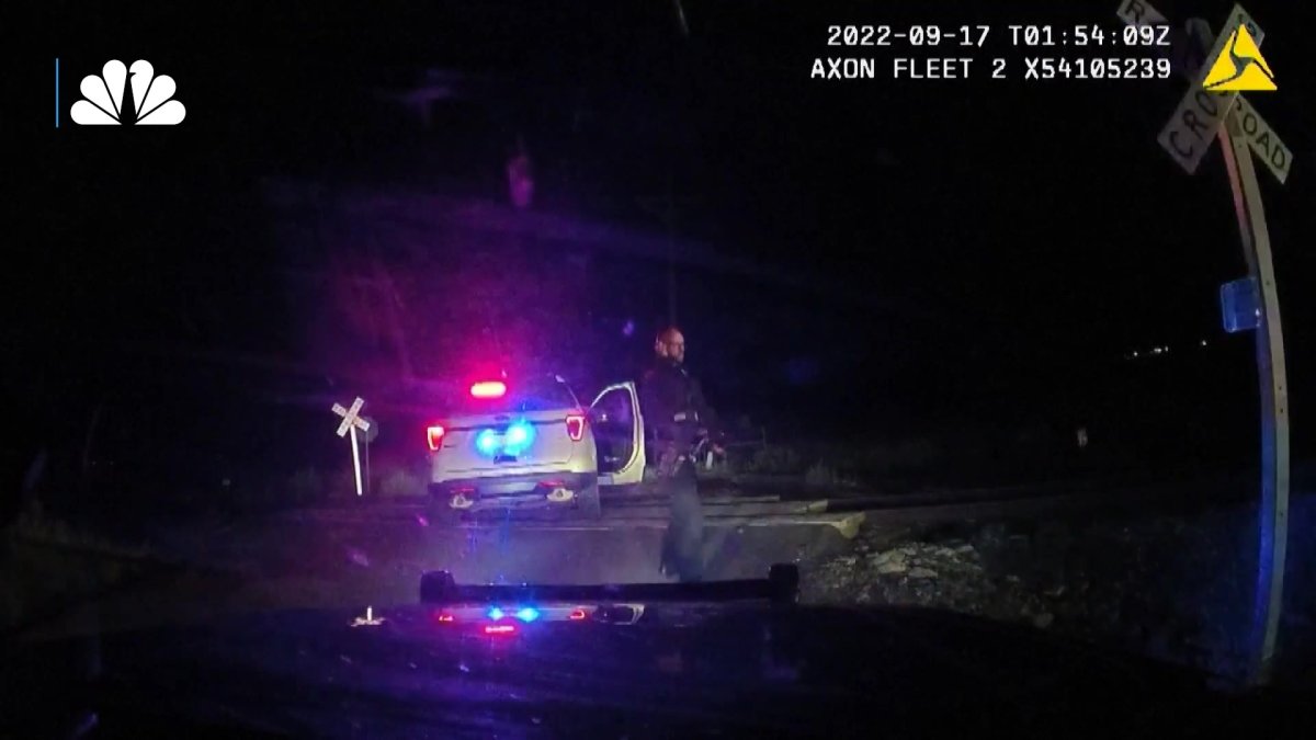 Colorado Officers Charged After Train Hit Patrol Car With Handcuffed Woman Inside – NBC Boston