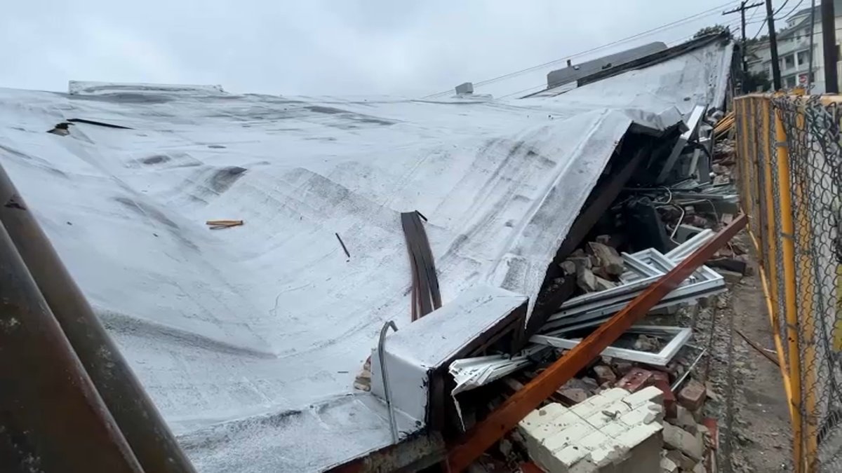 Providence Building Collapse Due to Rain in RI Sets Project Back – NBC ...