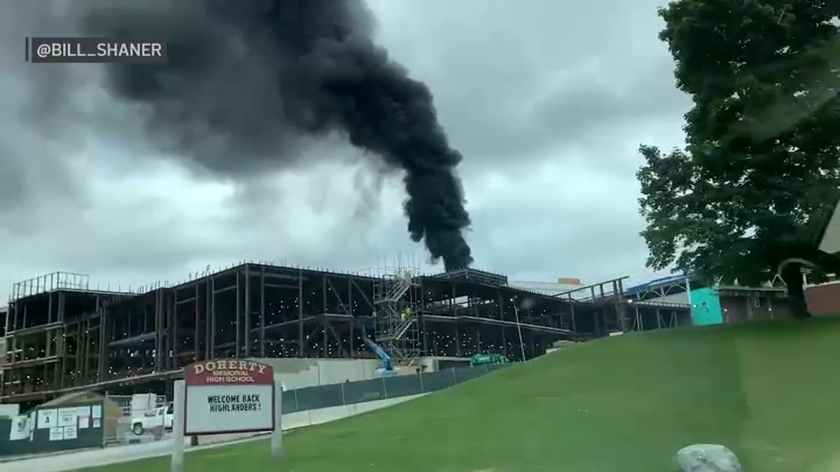 Fire at Worcester’s Doherty High School Construction: Latest Updates ...