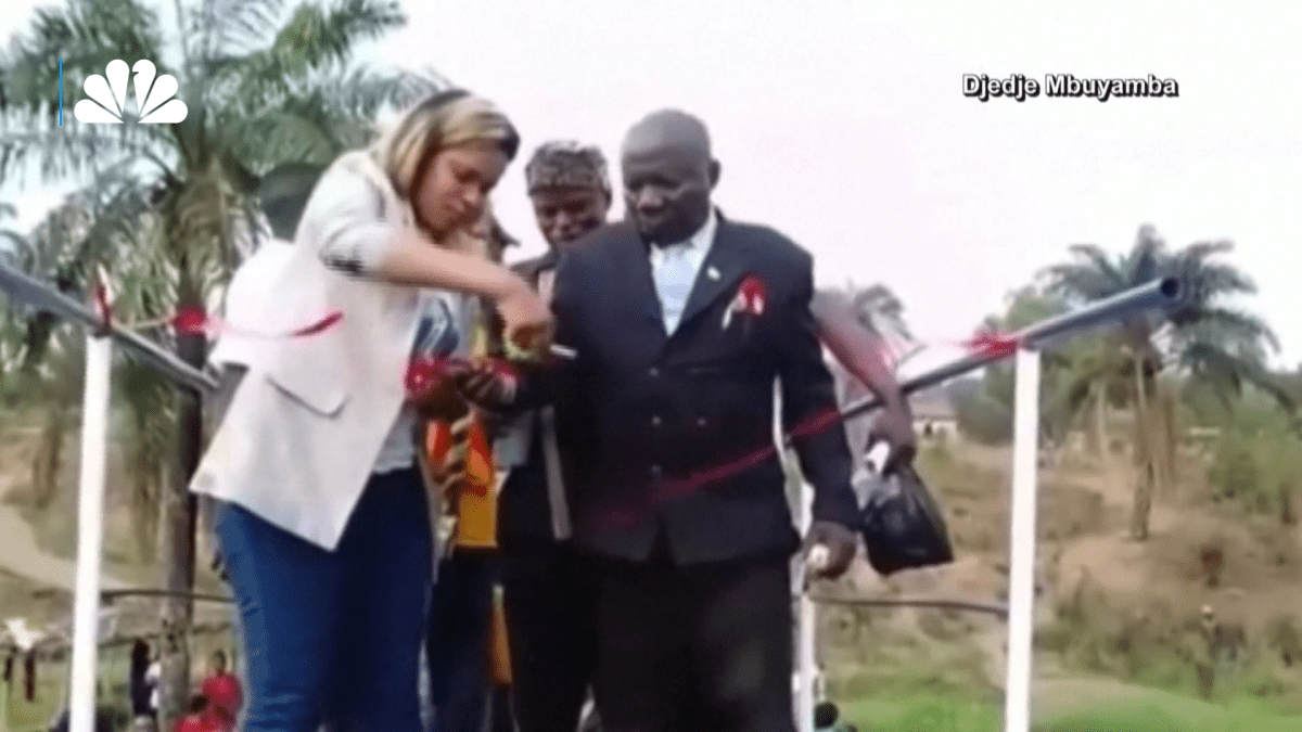 Bridge in Congo Collapses During Ribbon Cutting Ceremony – NBC Boston