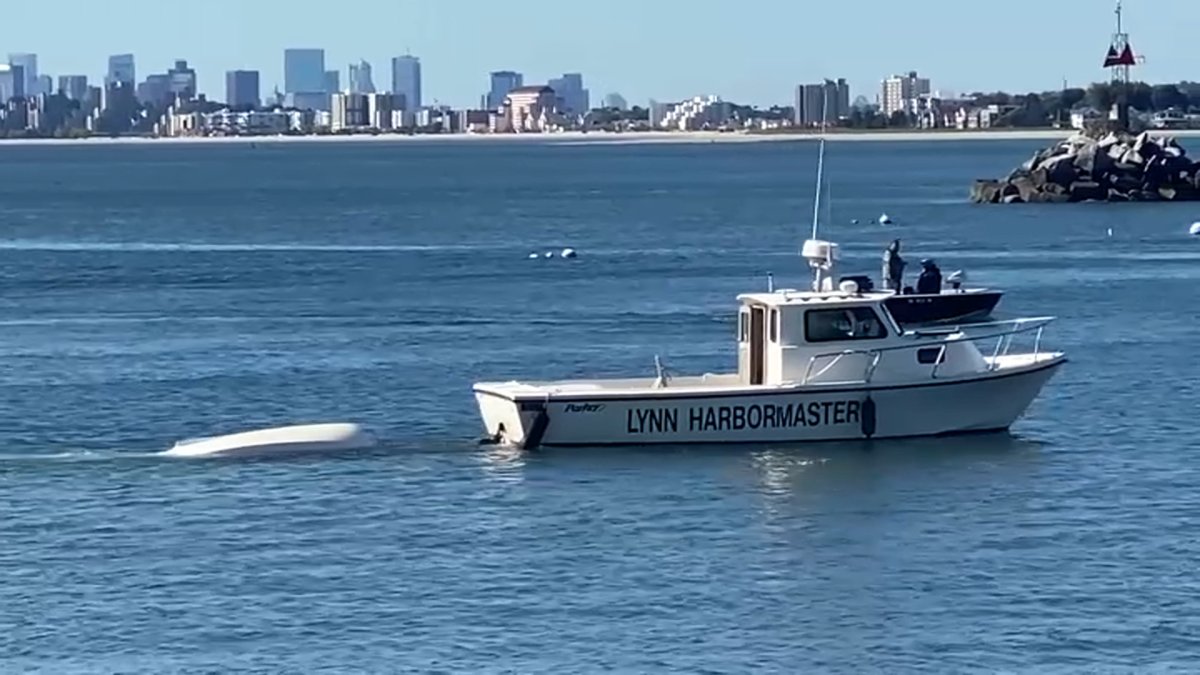 Lynn, MA Water Rescue After Boat Capsizes – NBC Boston
