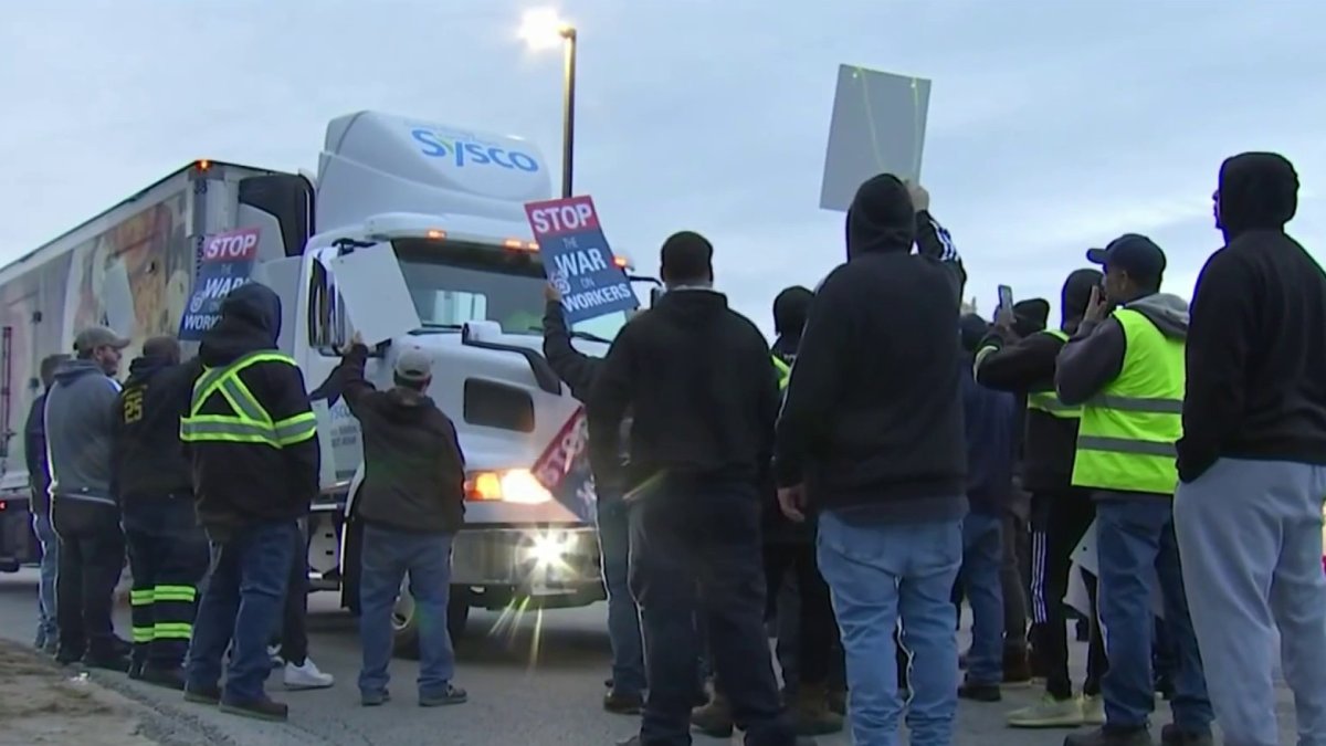 Sysco Boston Driver Strike Continues – NBC Boston