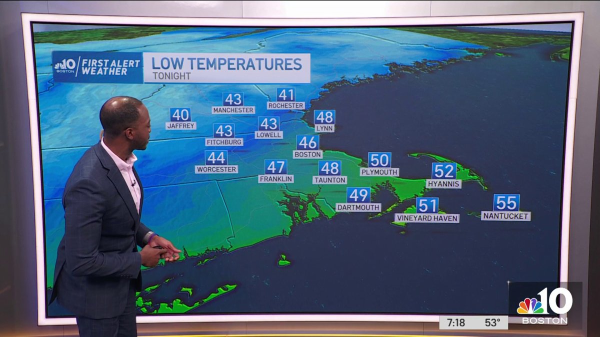 Weather Forecast: Cloudy, Cool and Breezy – NBC Boston