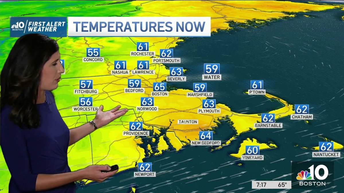 Weather Forecast: Mild Evening With Patchy Fog – NBC Boston