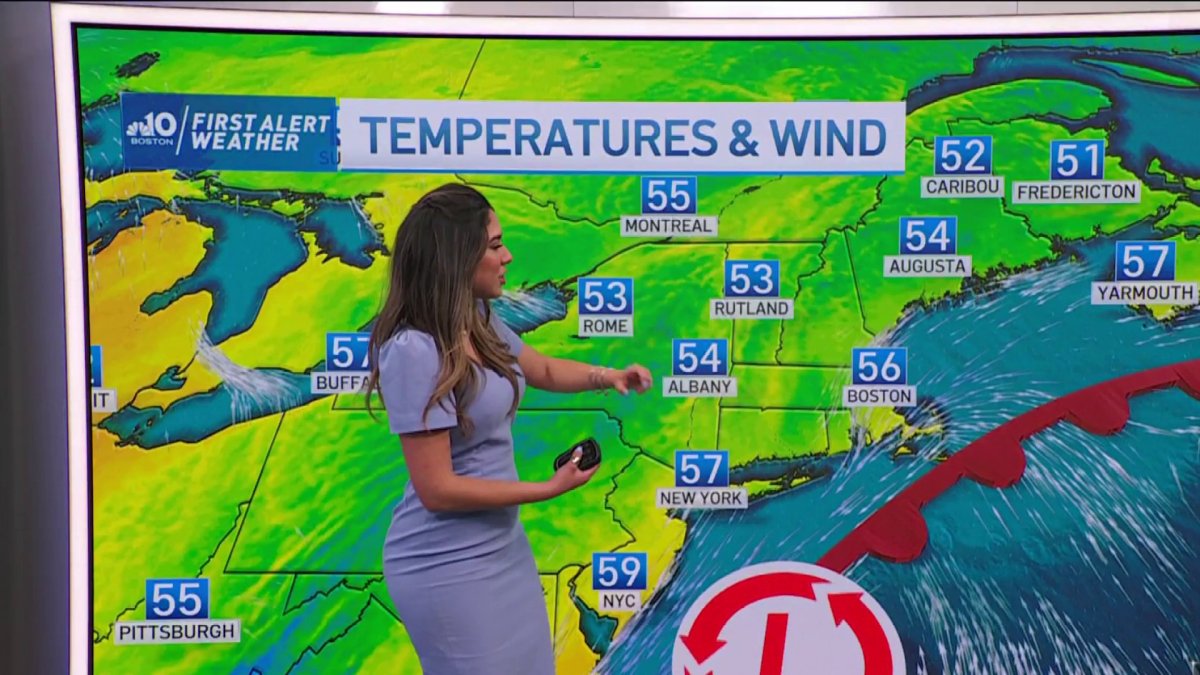 Forecast: Rain Begins Sunday and Lingers Through Early Week – NBC Boston