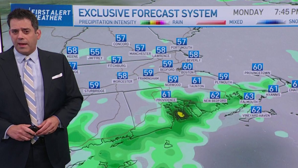 Damp Weather Expected Through Wednesday – NBC Boston