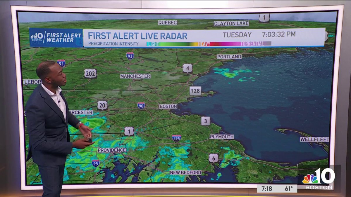 Weather Forecast: Foggy With Showers – NBC Boston