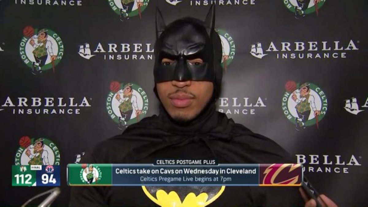 Jayson Tatum Has Hilarious Reaction to Grant Williams Doing Interview ...