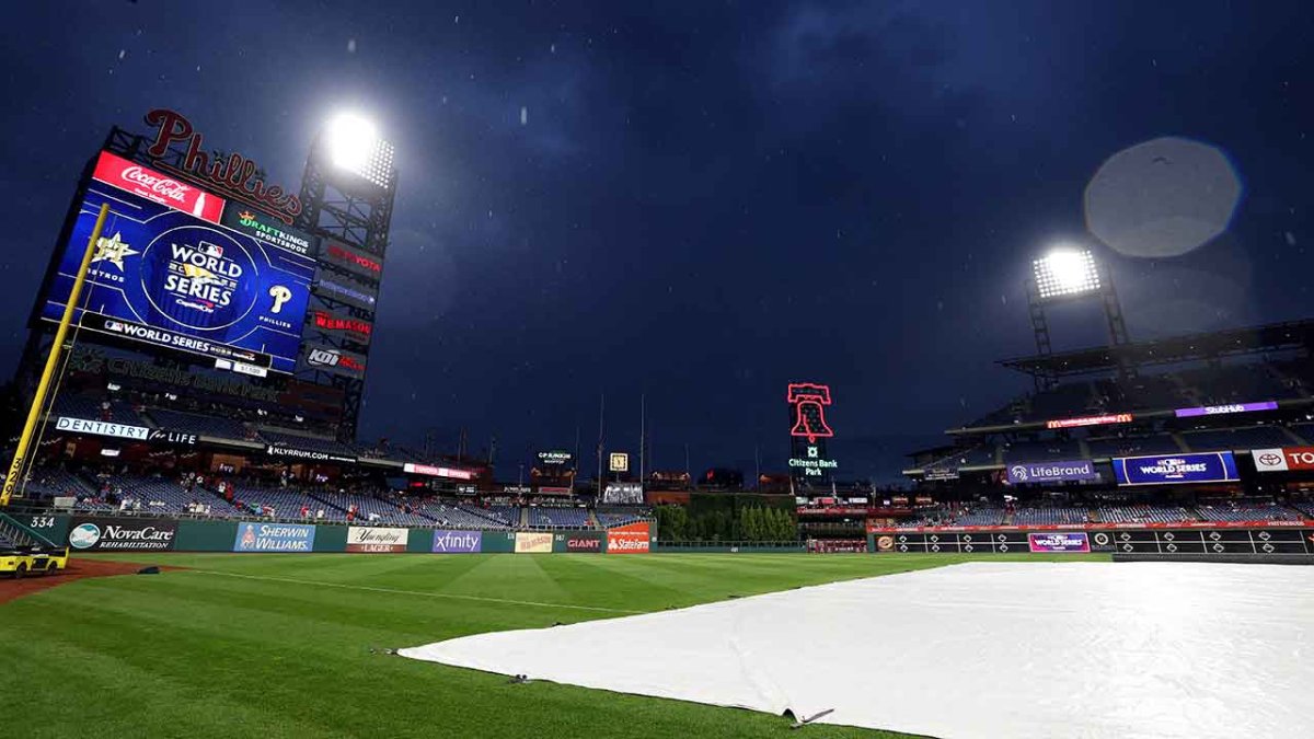 World Series: Phillies Vs. Astros Game 3 Rained Out – NBC Boston