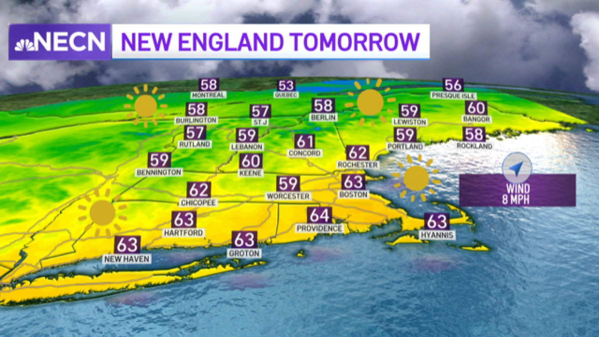 Cold, Blustery But Clear Through Most of the Weekend – NBC Boston