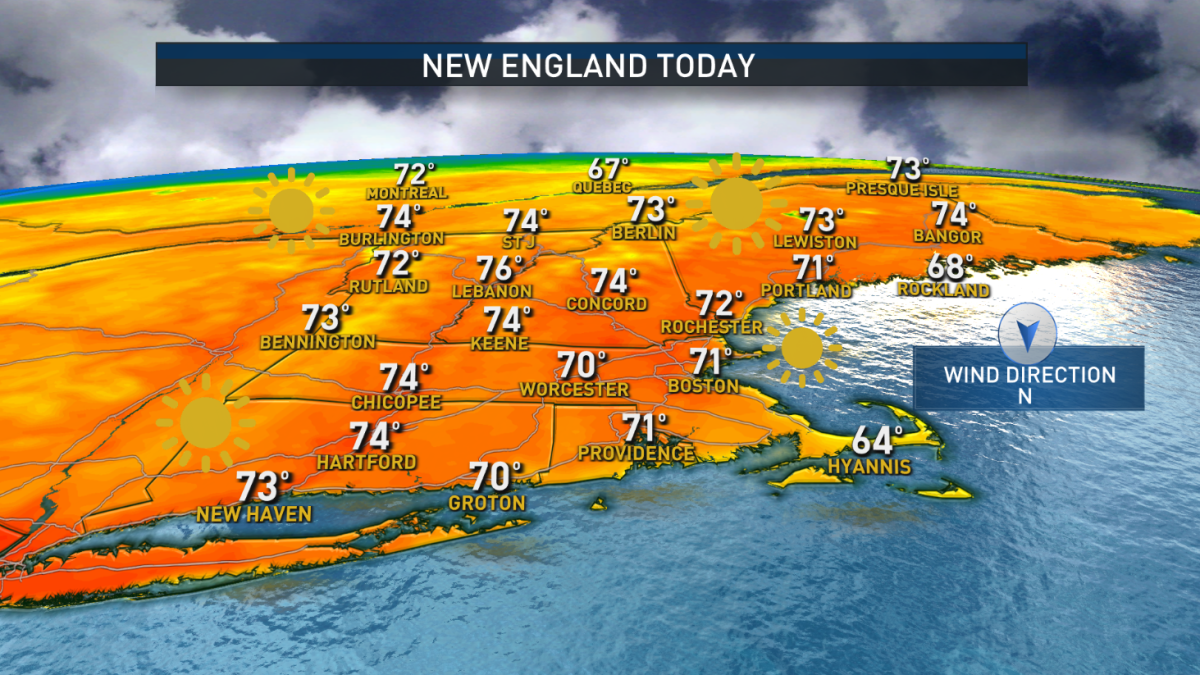 Cloud Cover Finally Breaks Thursday, Letting Sunshine and Warmth in ...