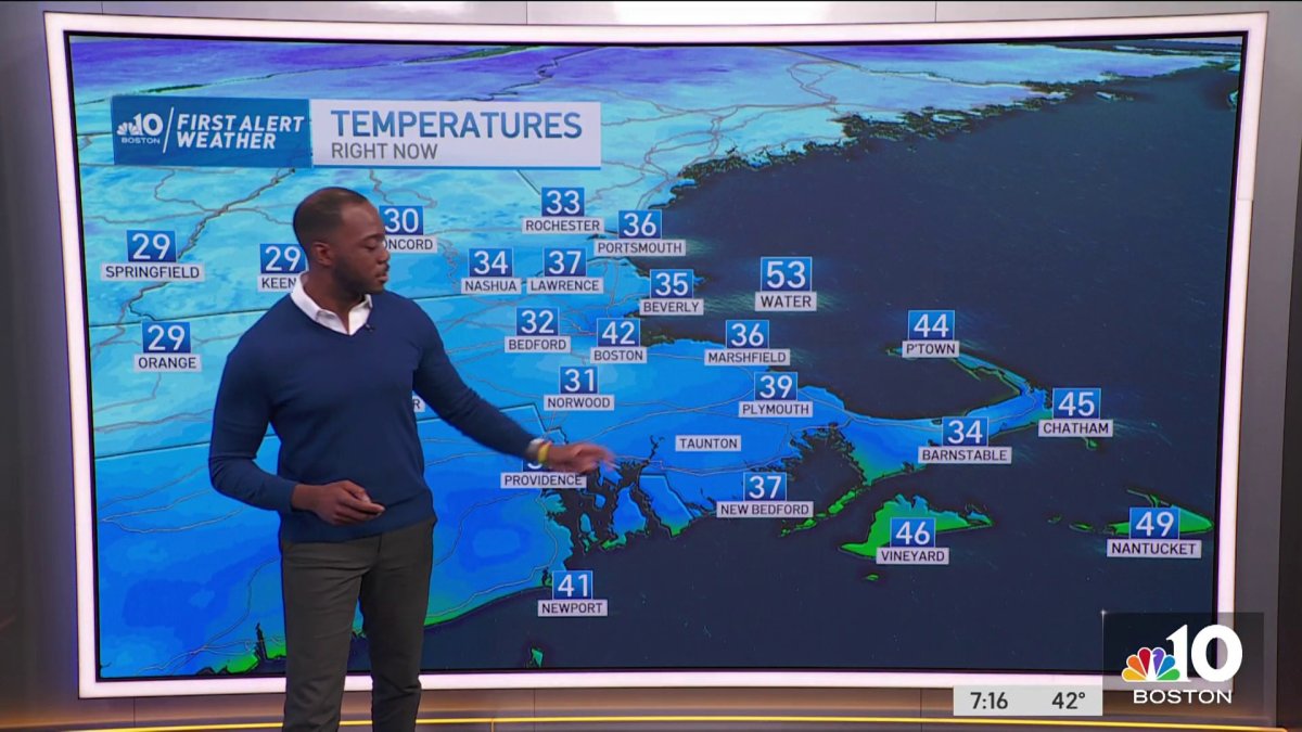 Weather Forecast: Clear, Cold Night – NBC Boston