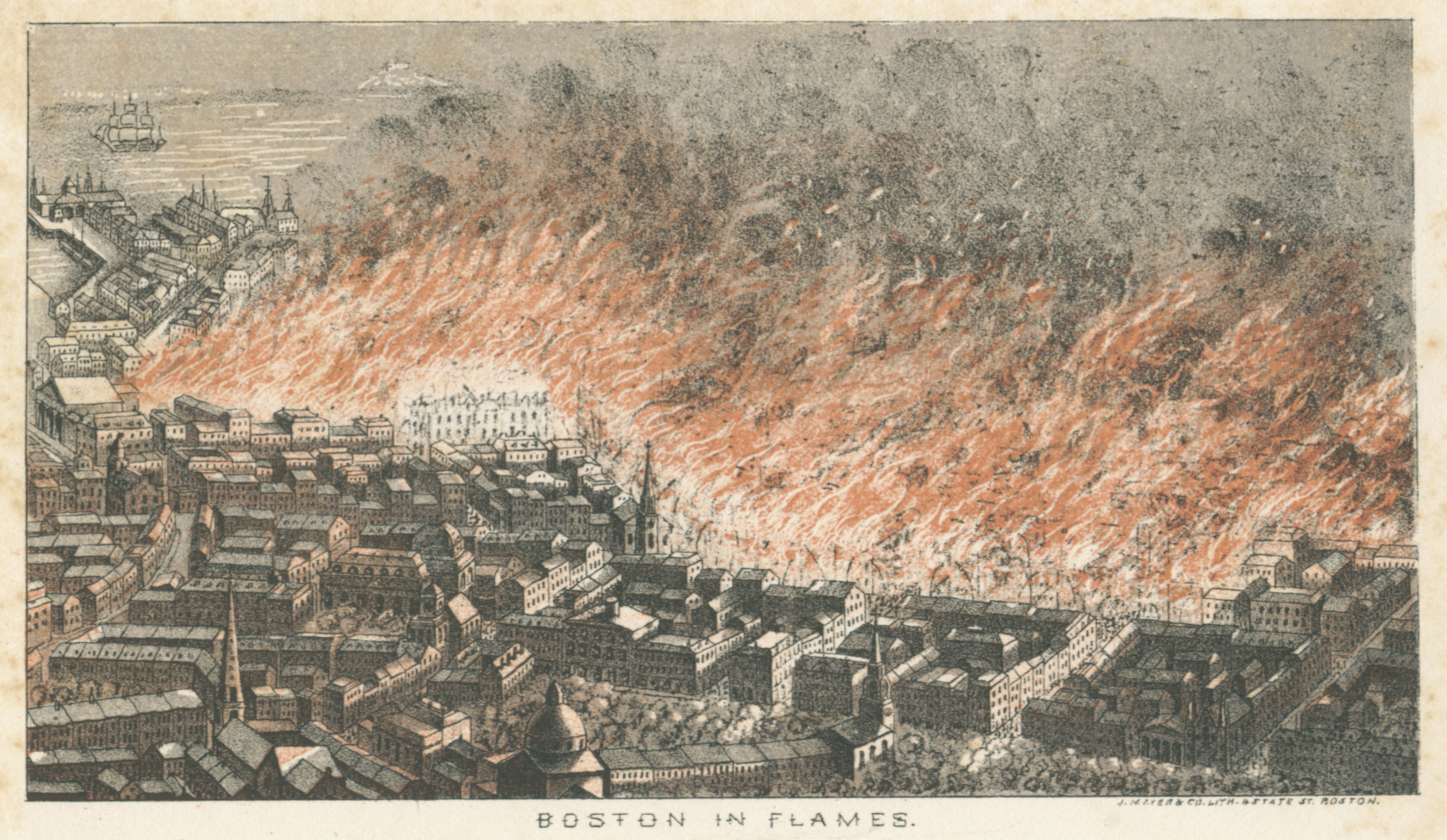Today is the Anniversary of the Great Boston Fire in 1872 – NBC Boston