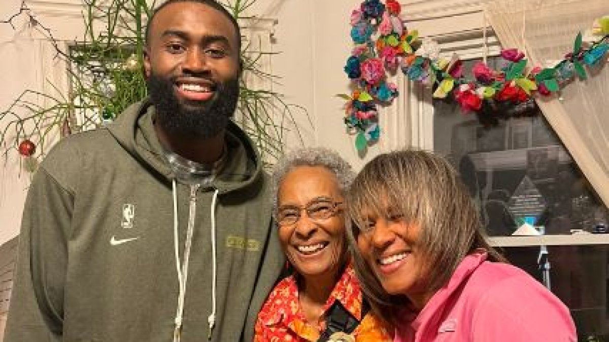 Jaylen Brown, Jean McGuire Meet As Civil Rights Icon Continues Recovery ... Jaylen Brown, Jean McGuire Meet As Civil Rights Icon Continues Recovery ...