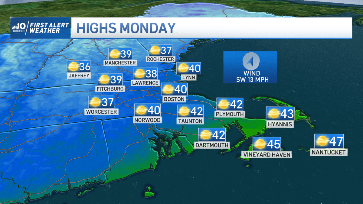 Massachusetts Weather Today: Cold Morning With Temperatures in the 20s ...
