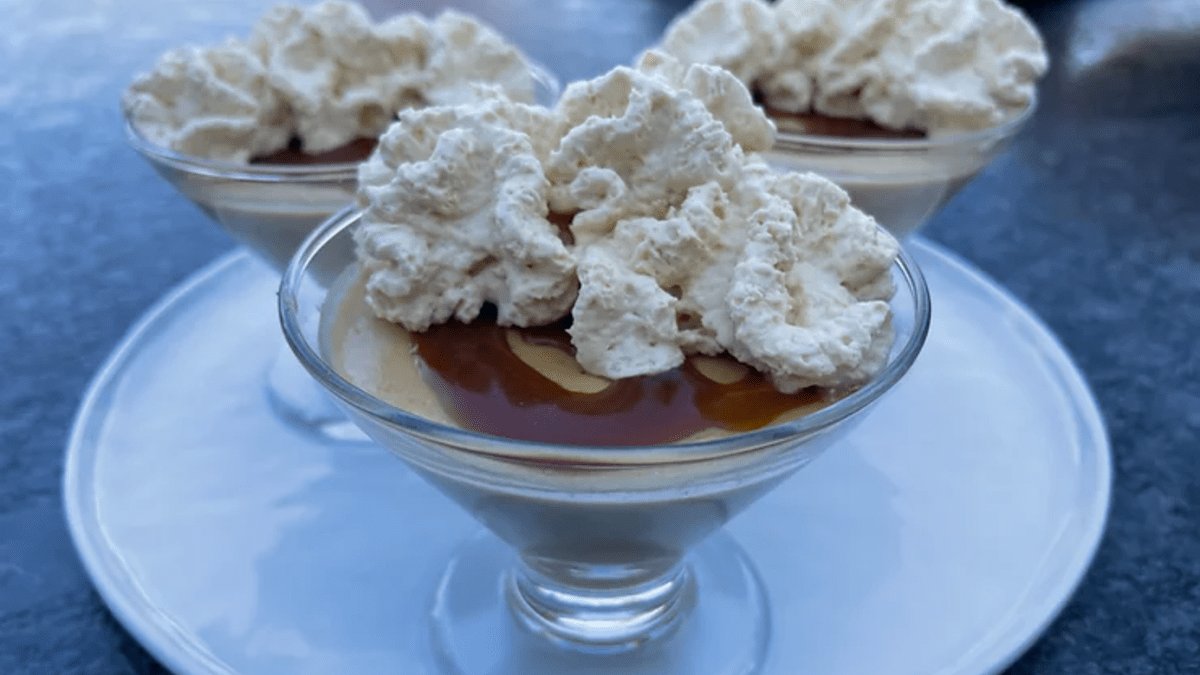 Pumpkin Pie Panna Cotta with Salted Caramel Whipped Cream Recipe – NBC ...
