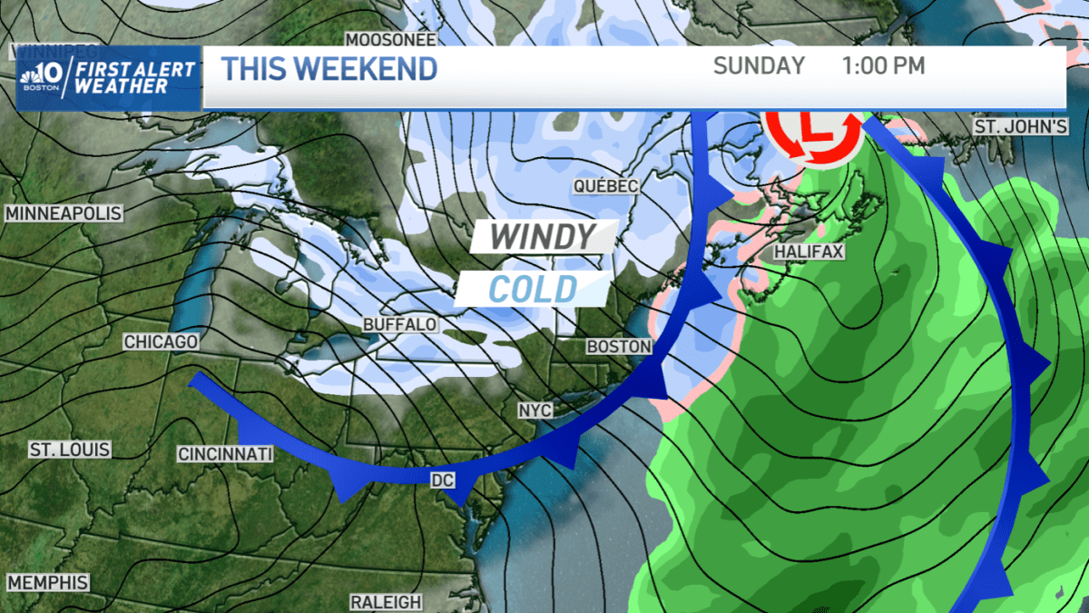 Arctic Front Brings Subfreezing Temperatures This Weekend – NBC Boston