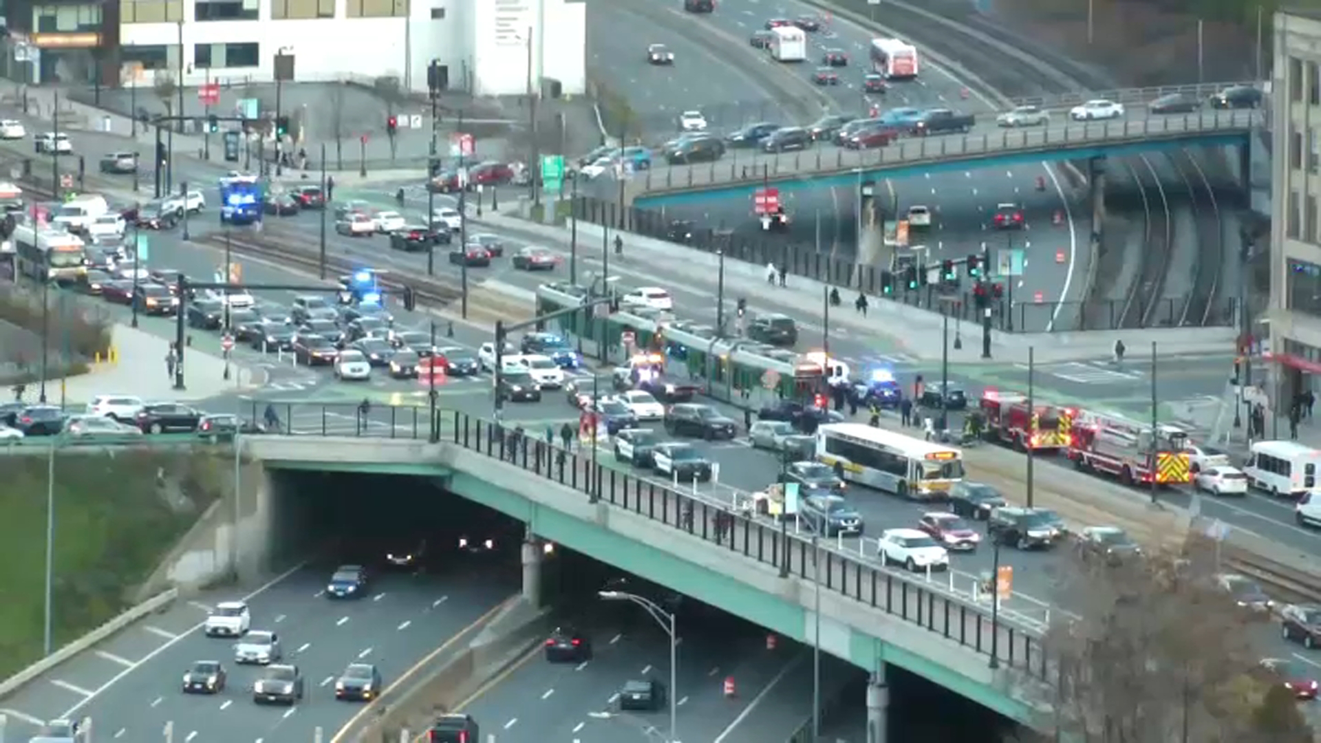 MBTA Green Line Service Suspended Due to Accident – NBC Boston