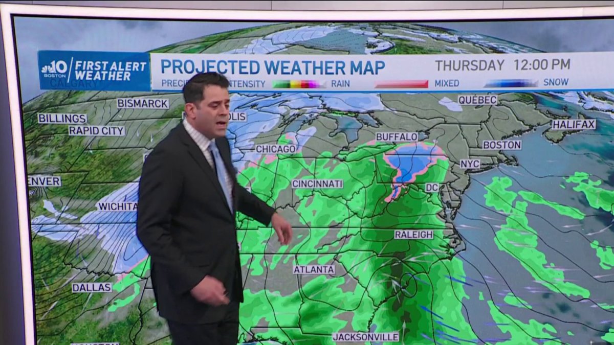 Forecast: Cold, Crisp Start to the Week – NBC Boston
