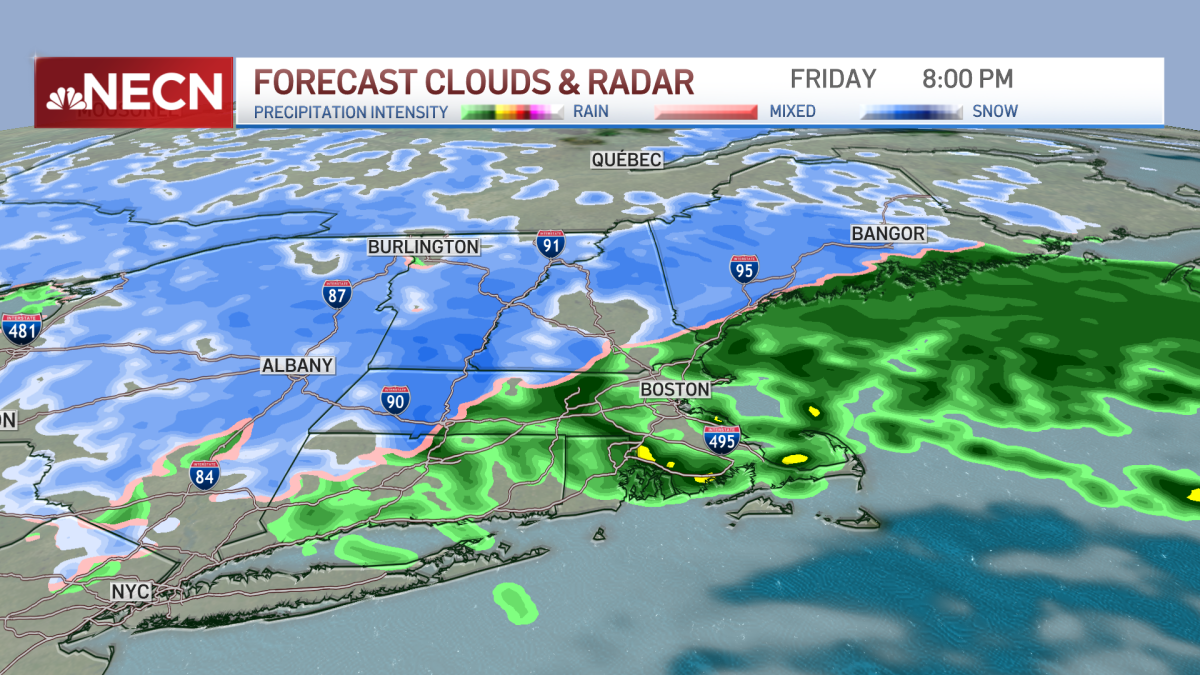 Boston, New England Forecast as Winter Storm Continues – NBC Boston