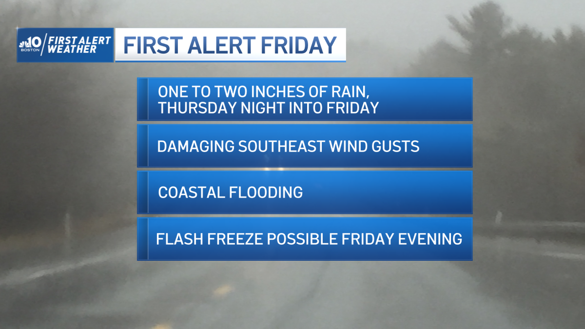 Winter Storm Warning In Massachusetts: Heavy Rain, Strong Winds – NBC ...