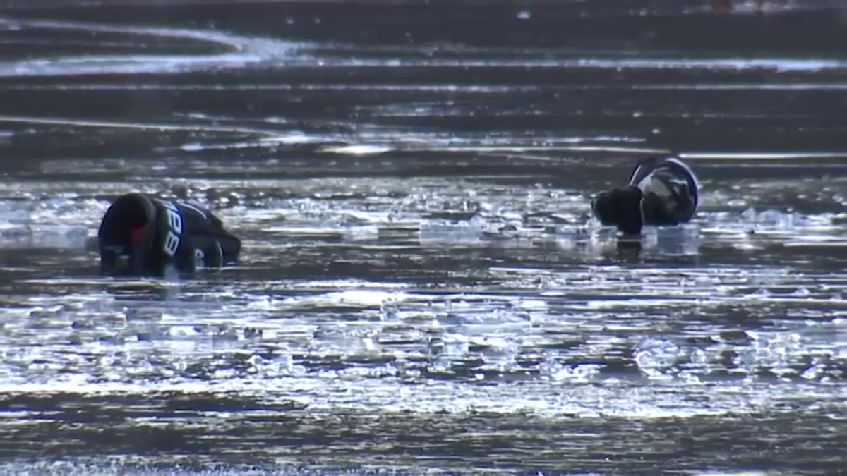 First Responders Urge Caution After Falls Through Ice in Winchester ...