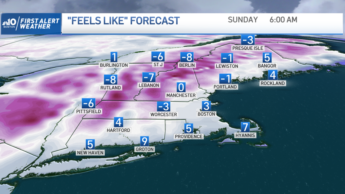 Boston, MA Storm, Followed by Freezing Cold – NBC Boston
