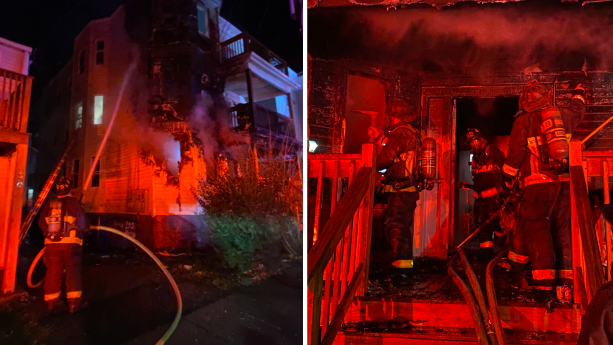 Boston MA Fire at Home in Dorchester Today – NBC Boston