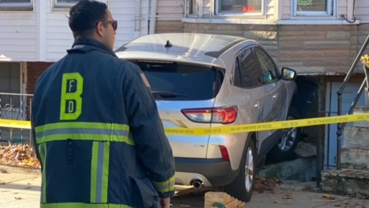East Boston Car Into Building – NBC Boston