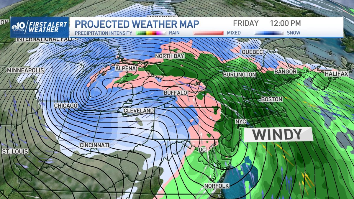 Winter Storm Warning In Boston to Bring Heavy Rain, Wind to Mass. – NBC ...