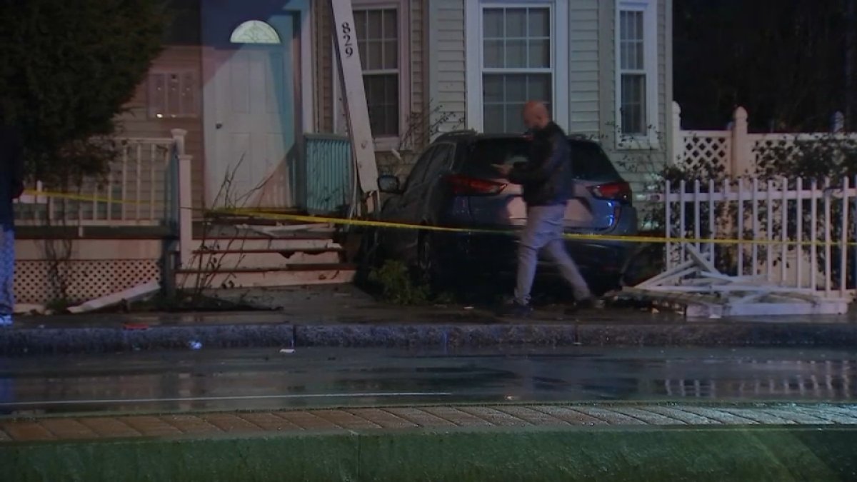 Car Crashes into House in Hyde Park – NBC Boston