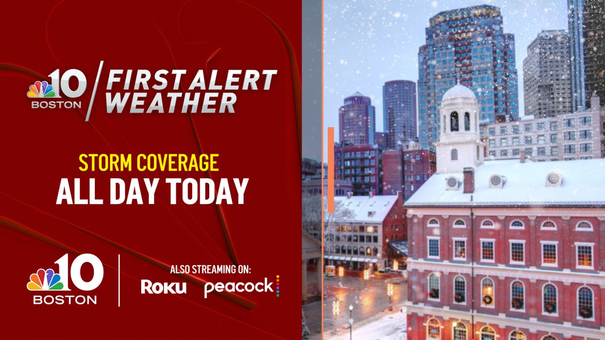 Winter Storm MA: Watch NBC10 Boston All Day Friday – NBC Boston