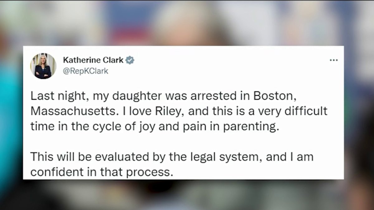 Rep. Katherine Clark’s Daughter Arrested in Boston – NBC Boston