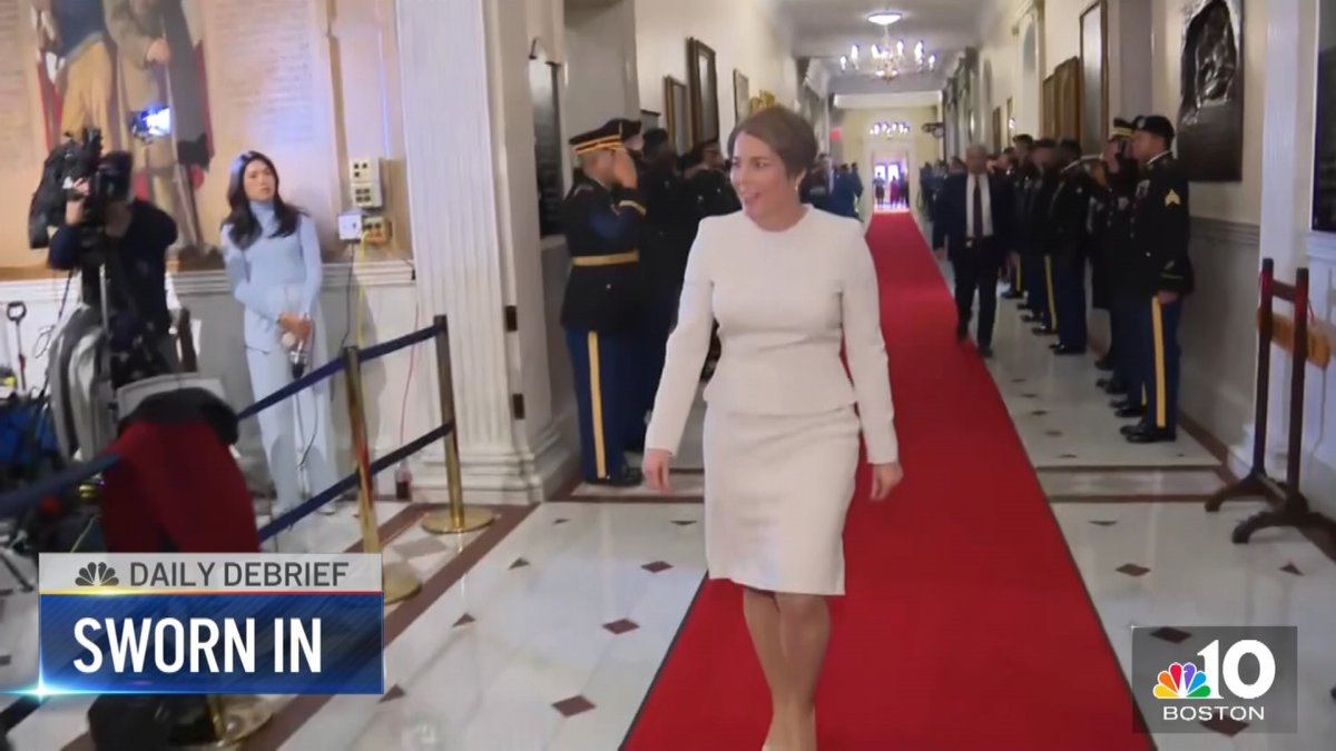 Maura Healey Sworn in as Governor – NBC Boston
