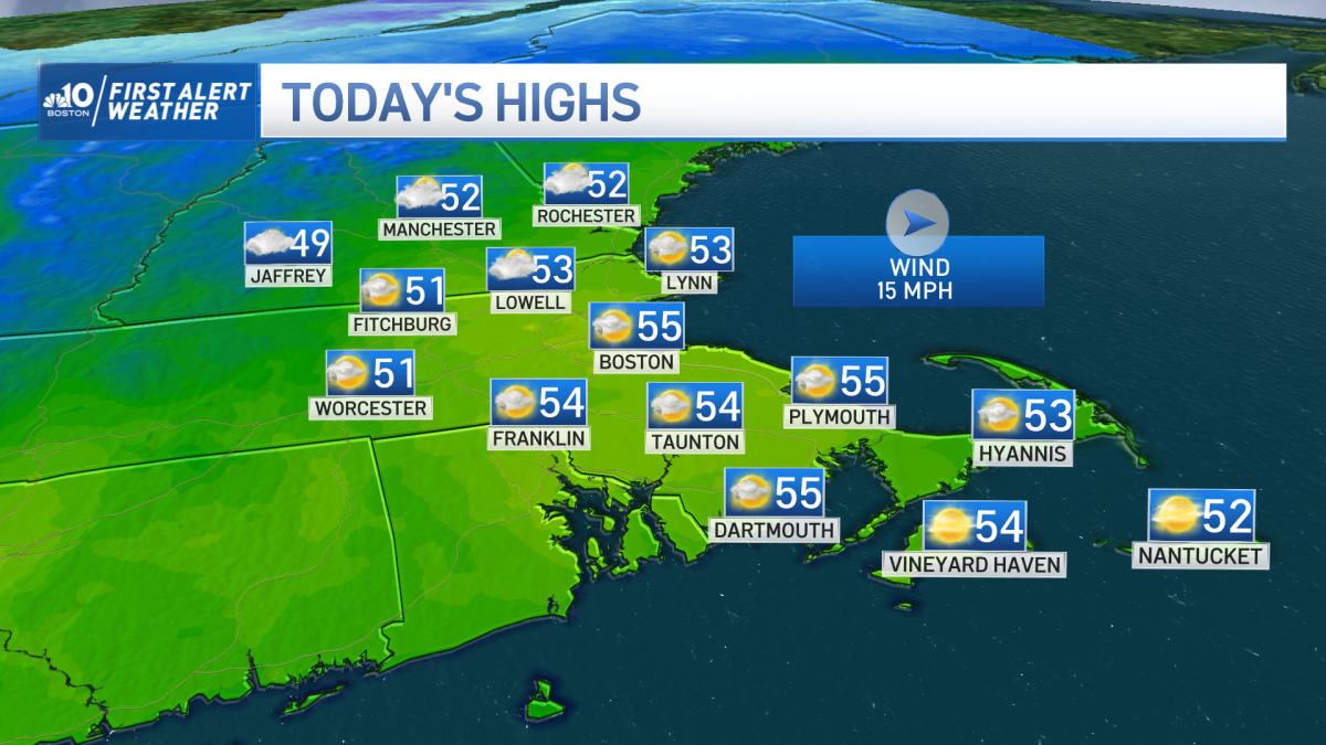 New Year Forecast: Temperatures around the 50s and 60s on Sunday – NBC ...