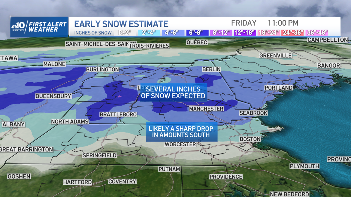 Winter Storm Coming to Mass. Friday. How Much Snow Will We Get? – NBC ...