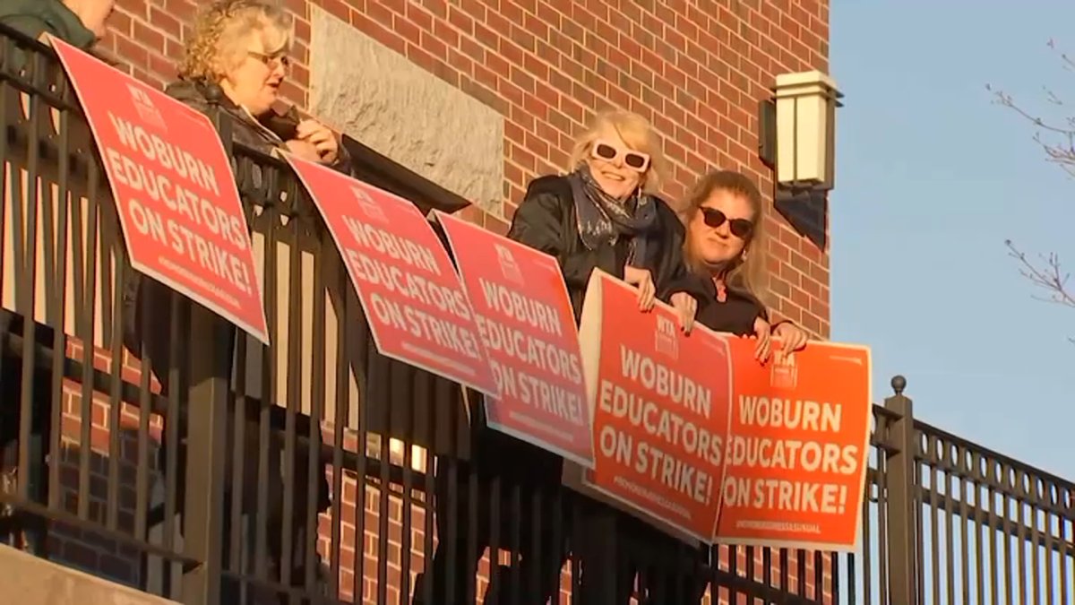 Woburn MA No School Tuesday, Teachers on Strike – NBC Boston