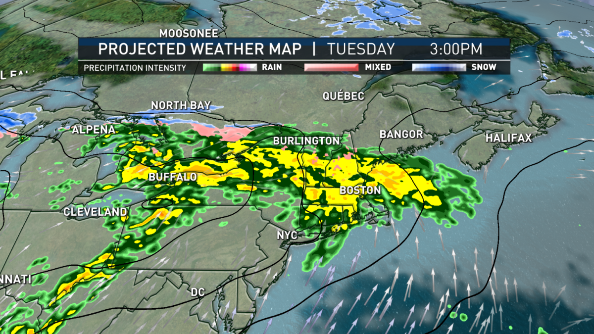 Boston MA Weather Today: Rain Moving in Midday – NBC Boston