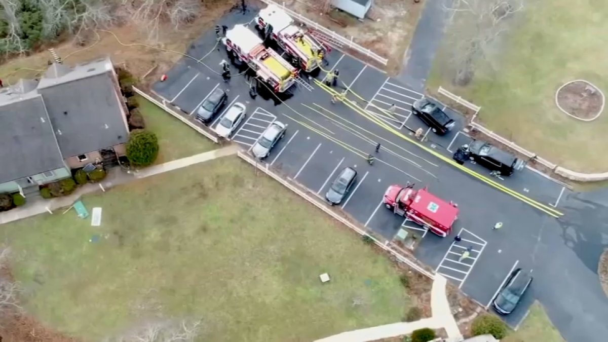 West Dennis Fire: 2 Firefighters Injured – NBC Boston